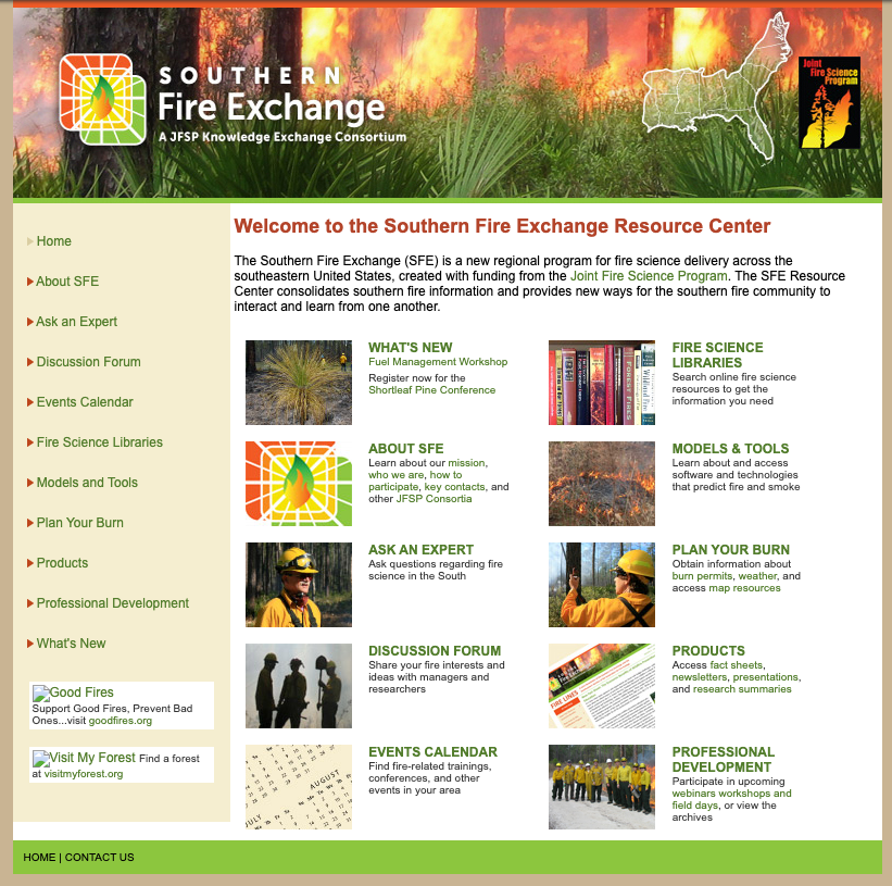 Welcome to our redesigned SFE website! – Southern Fire Exchange